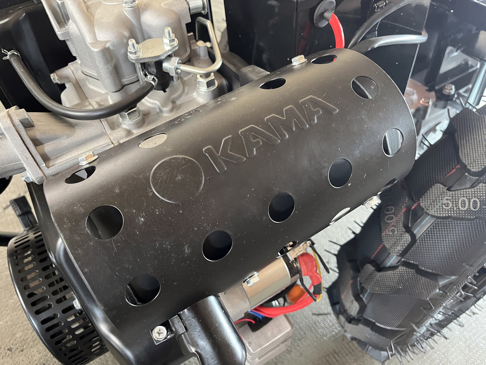 umkehrbarer einachsschlepper kama motor