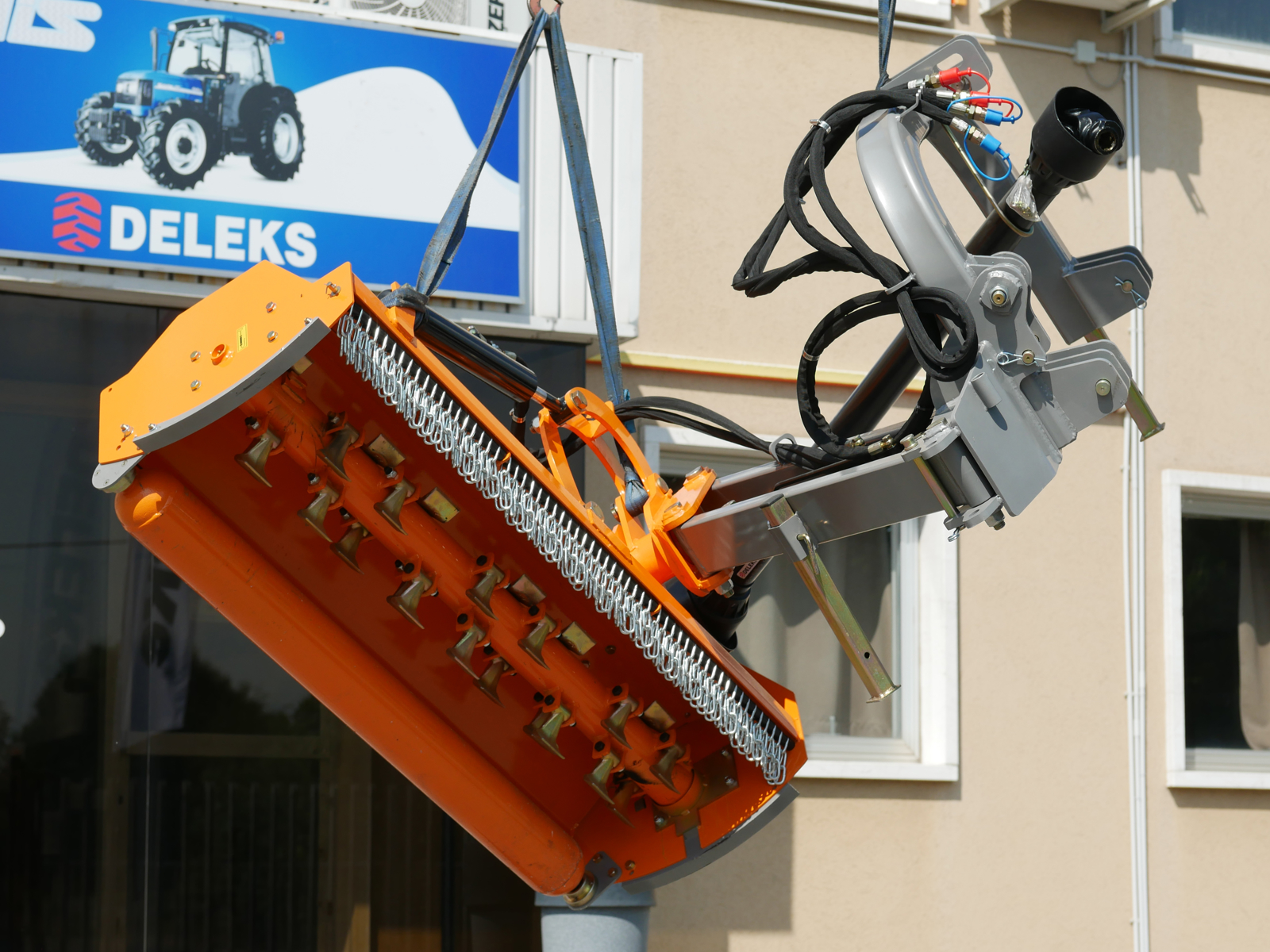 Sideshift Flail Mower, Offset Side Mulcher For Tractors LEO-160