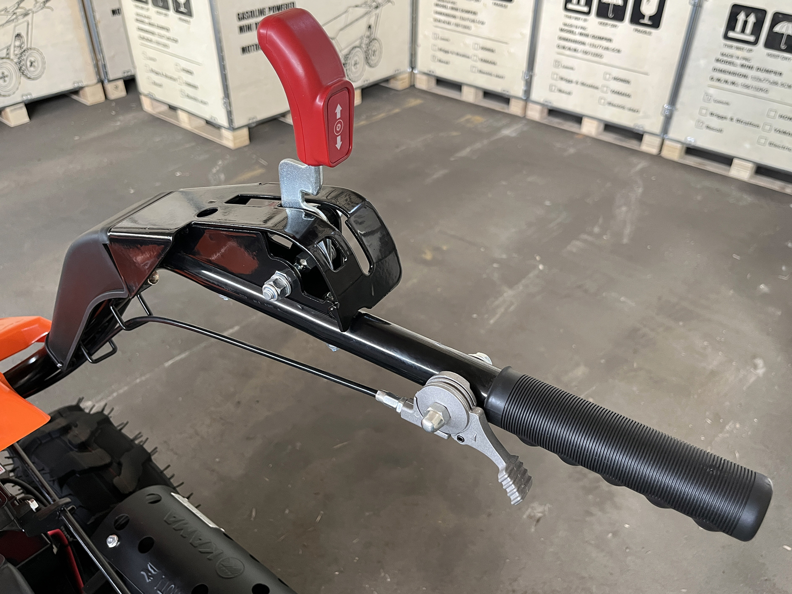 reversible two wheel tractor with tiller kama